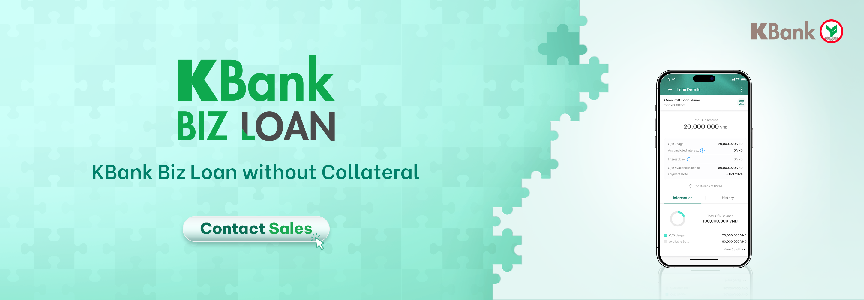 KBank Biz Loan without Collateral