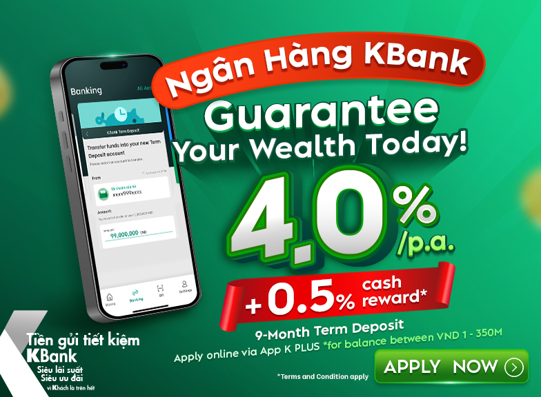 KASIKORNBANK | KBank Vietnam - Credit cards, loans, savings, mobile banking