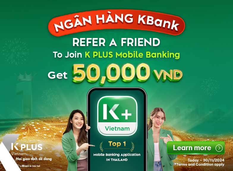 KASIKORNBANK | KBank Vietnam - Credit cards, loans, savings, mobile banking