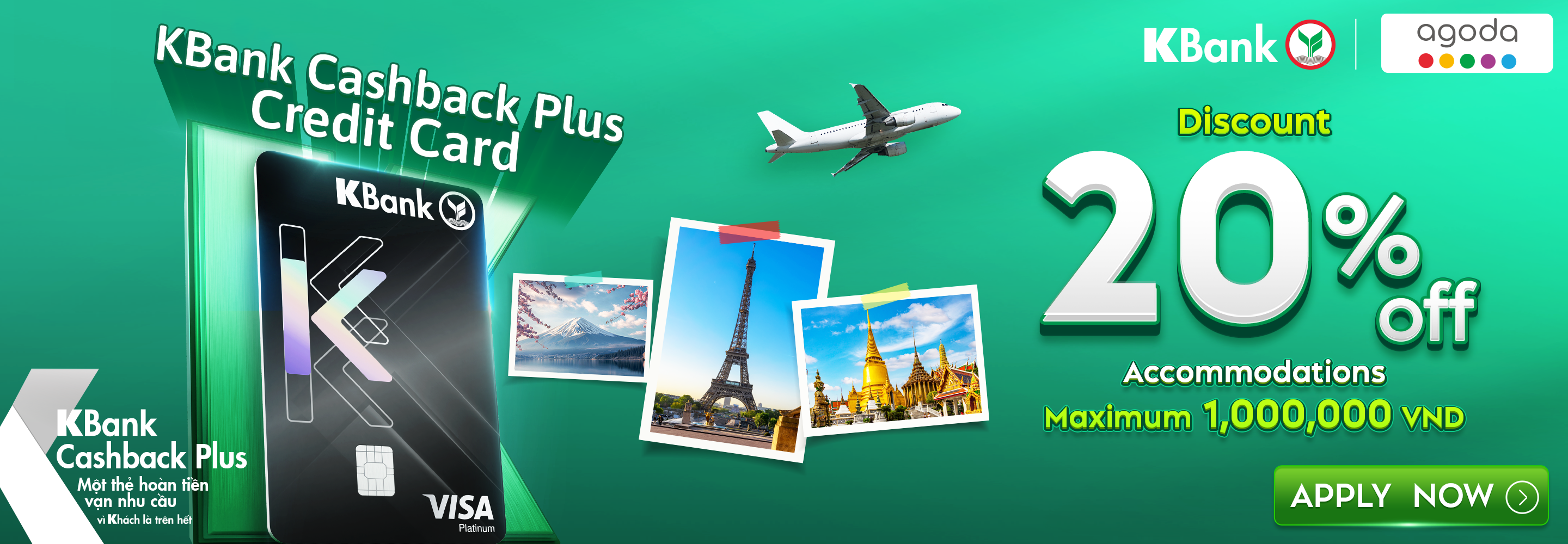 KBank Credit Card - Cashback Plus | KBank Vietnam