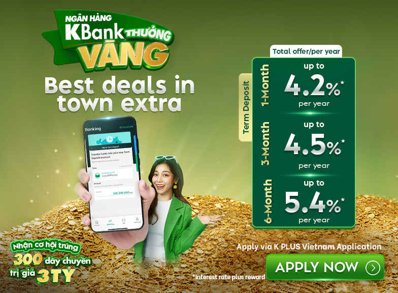 KASIKORNBANK | KBank Vietnam - Credit cards, loans, savings, mobile banking