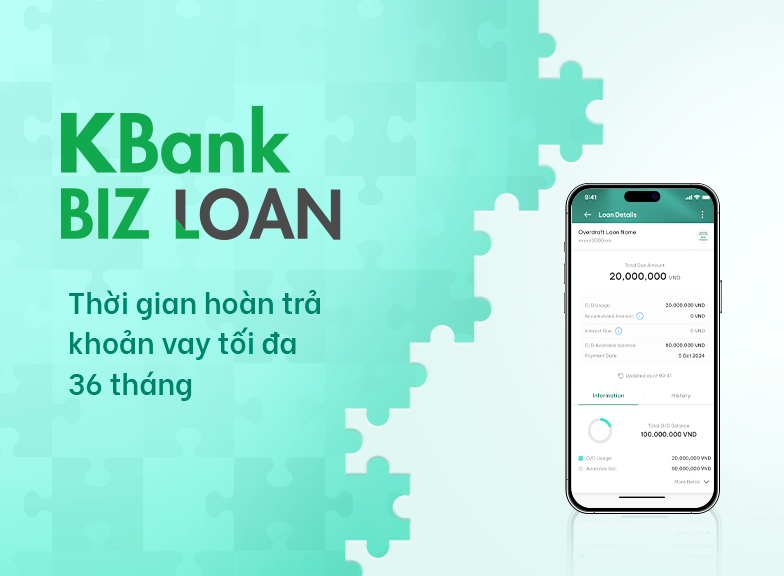 Vay vốn kinh doanh từ KBank
