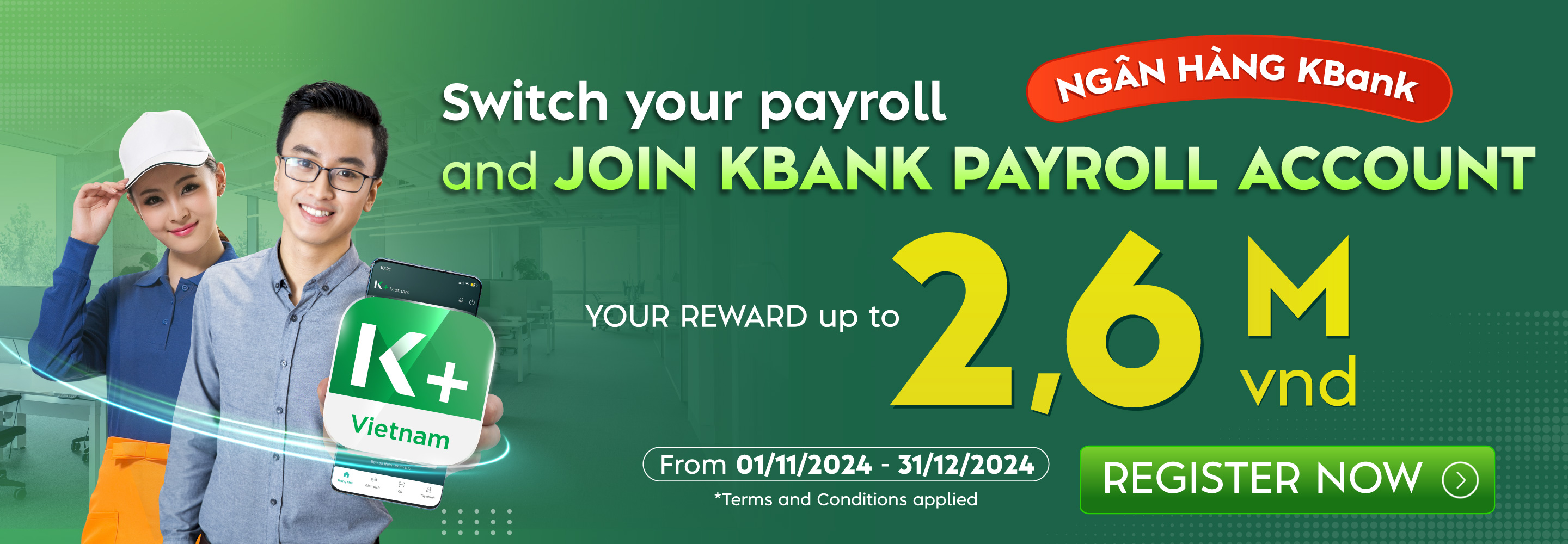 KASIKORNBANK | KBank Vietnam - Credit cards, loans, savings, mobile banking