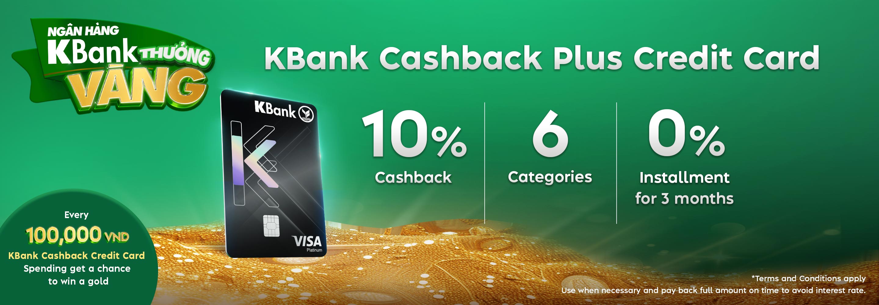 KBank Credit Card - Cashback Plus | KBank Vietnam