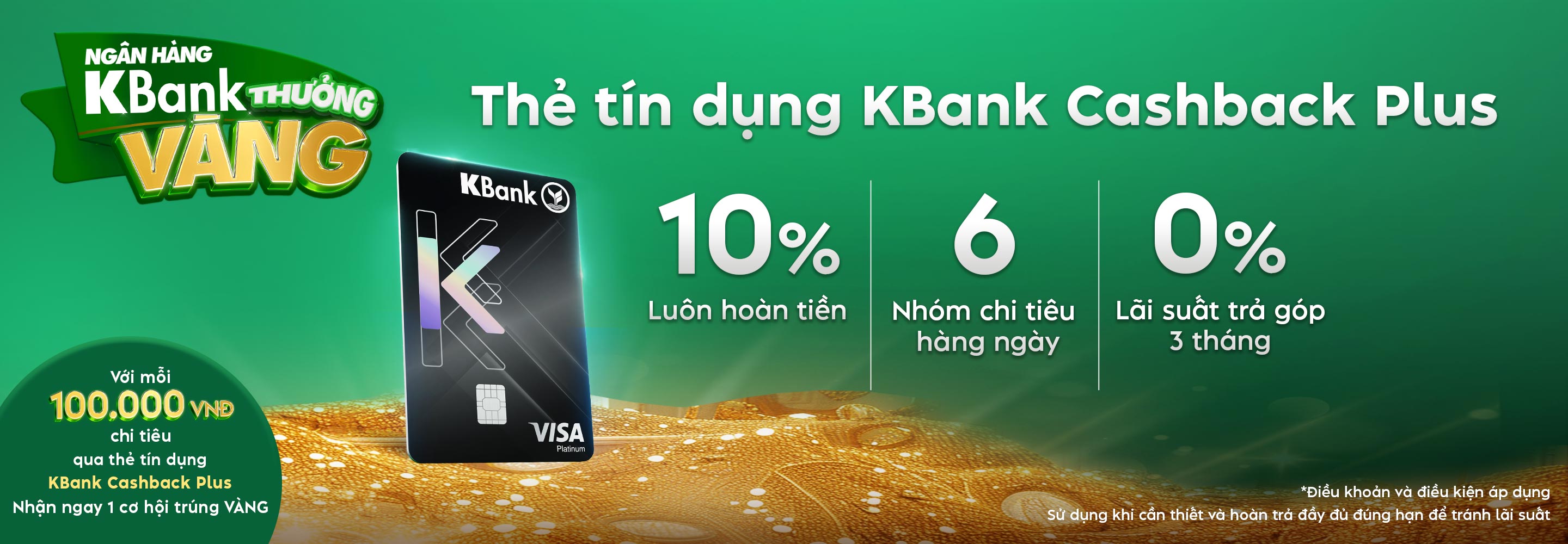 Thẻ Tín Dụng KBank - Cashback Plus | KBank Việt Nam