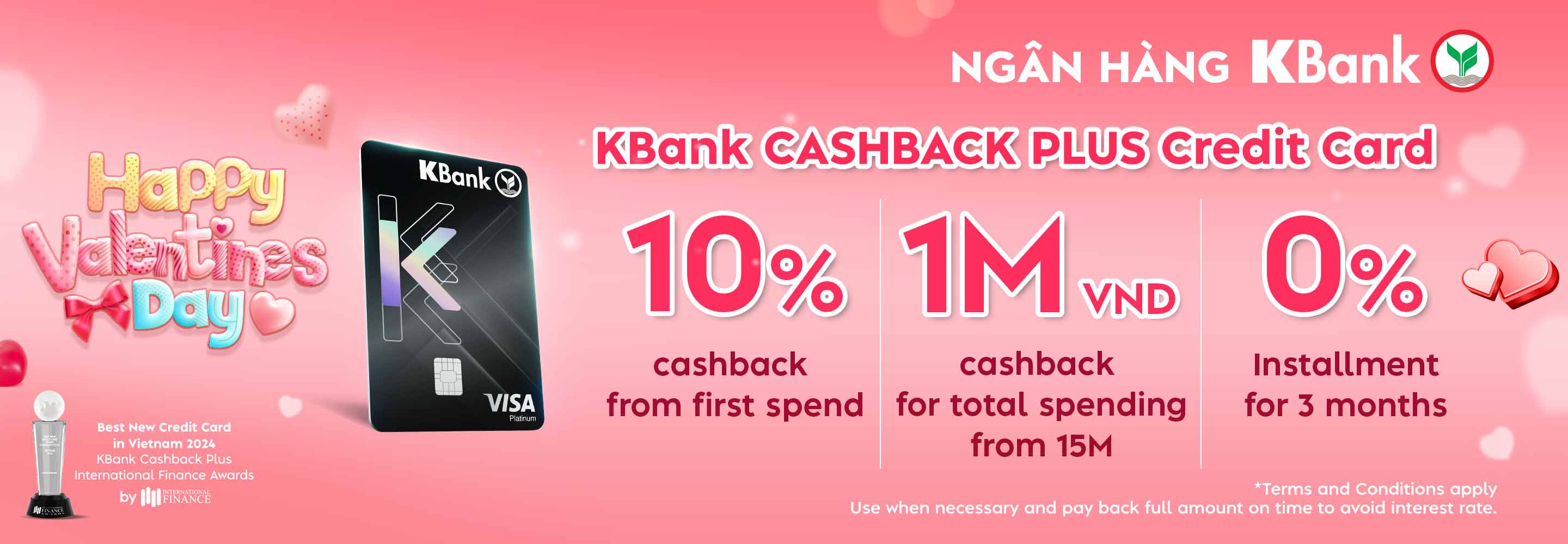 KBank Credit Card - Cashback Plus | KBank Vietnam