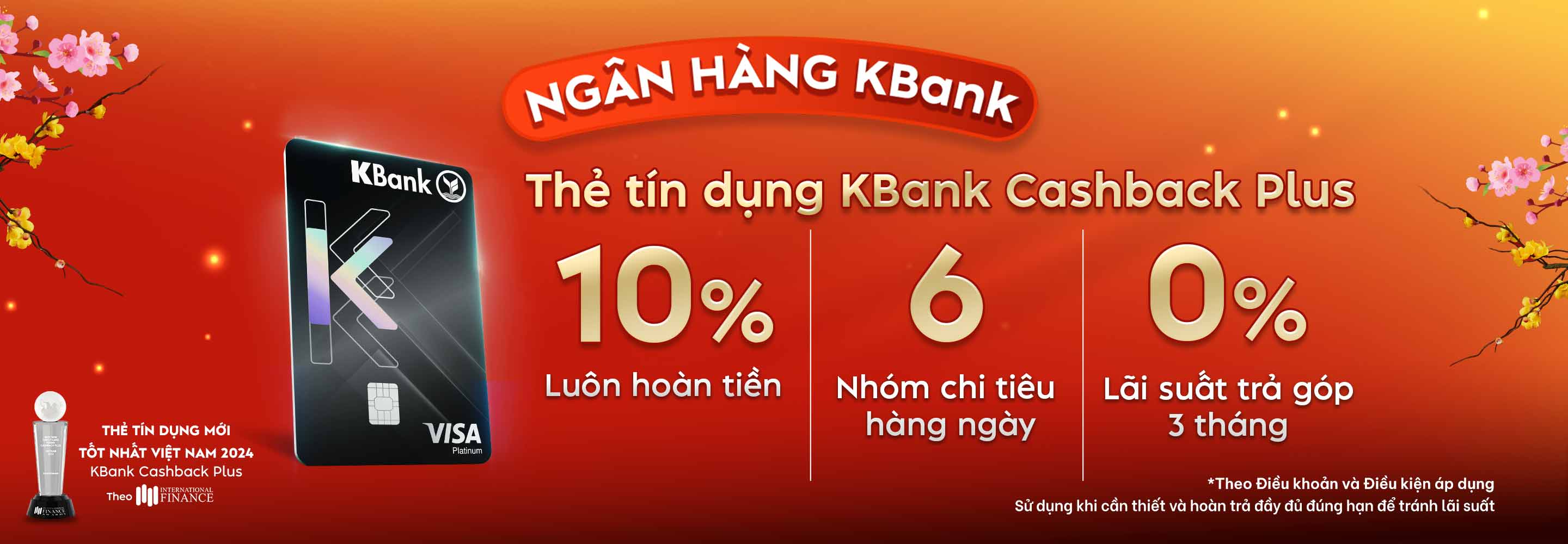 Thẻ Tín Dụng KBank - Cashback Plus | KBank Việt Nam