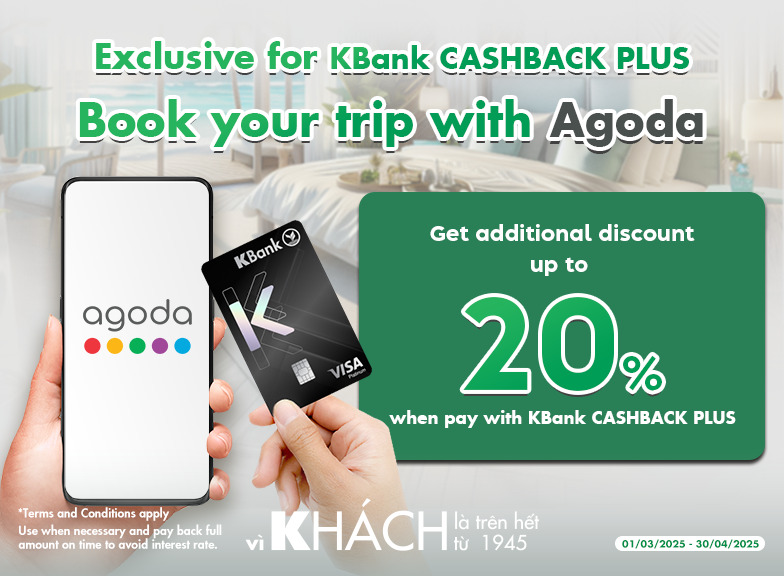 KBank Credit Card - Cashback Plus | KBank Vietnam